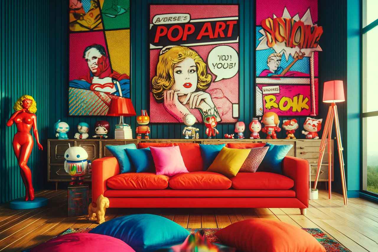 Décoration pop art : un retour en couleur - Le blog décoration de Sarah